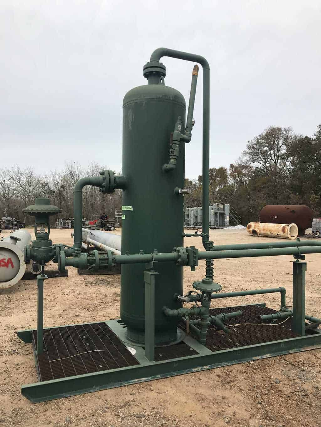 Separator 30 X 8 Vertical 2 Phase 1440 Vertical Vessels